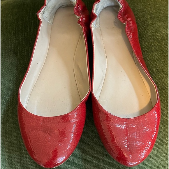 Target | Shoes | Red Patent Leather Flats 65 Womens | Poshmark